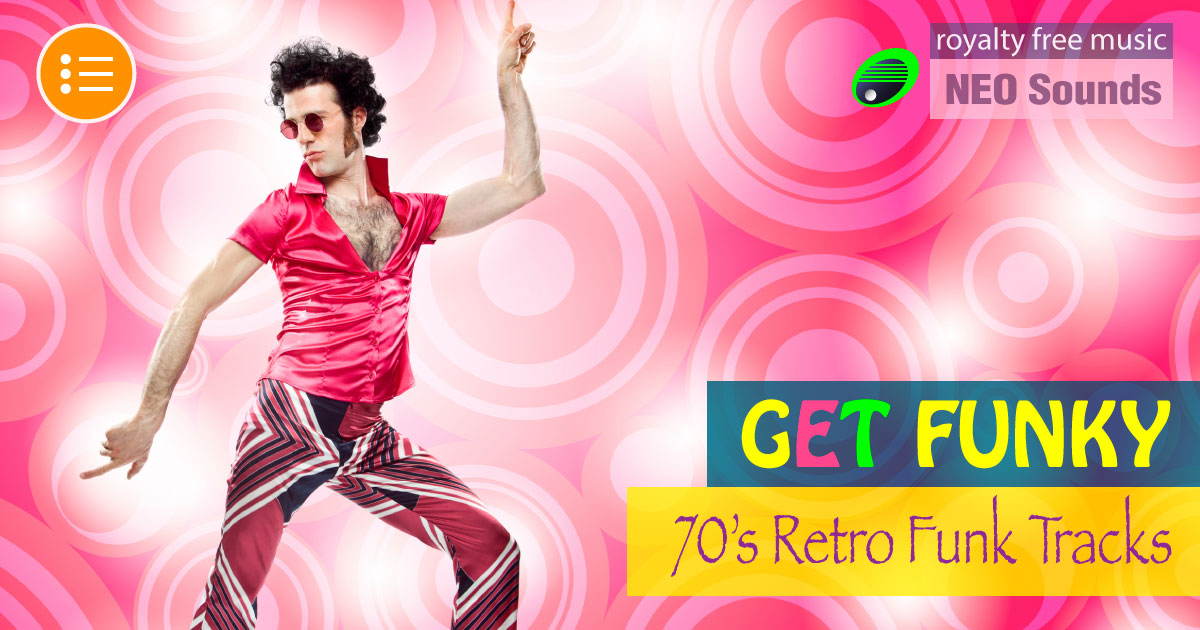 Editors' picks: Get Funky. Vibrant Retro Funk tracks. | Royalty-Free ...